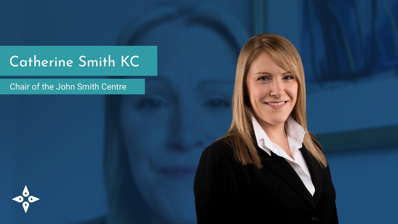 John Smith Centre at 10 - Birthday Messages: Catherine Smith KC - YouTube