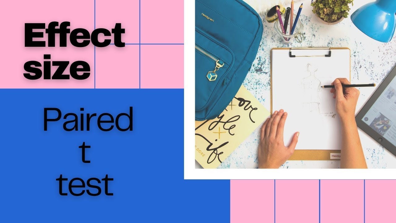 How To Calculate The Effect Size For Paired Sample T Test YouTube How To Calculate The Effect Size For Paired Sample T Test YouTube