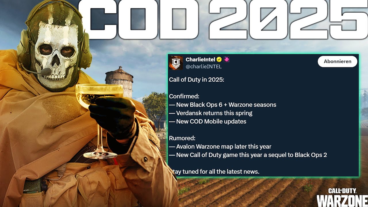 ALLE INFOS zu CALL OF DUTY in 2025 🚨 (Verdansk, Black Ops 2, Avalon ...