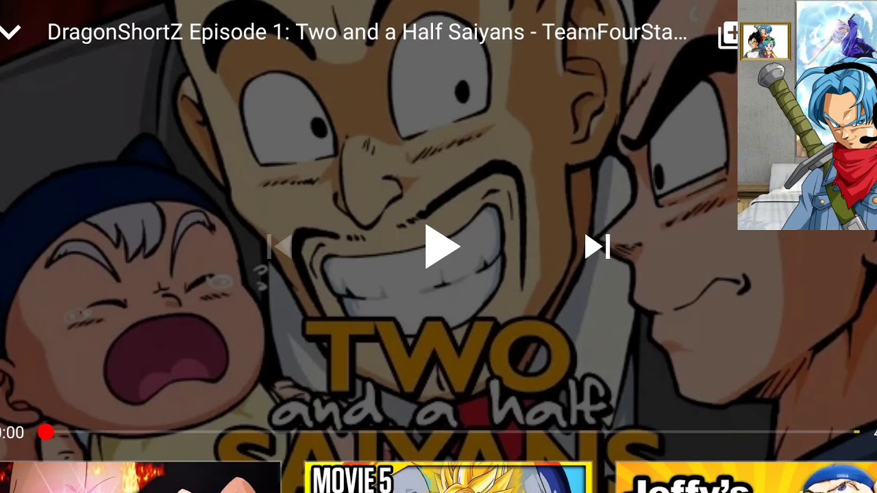 TRUNKS FIRST DAY OF REACT A VIDEO/ FUTURE TRUNKS REACT TO DRAGON SHORTZ ...