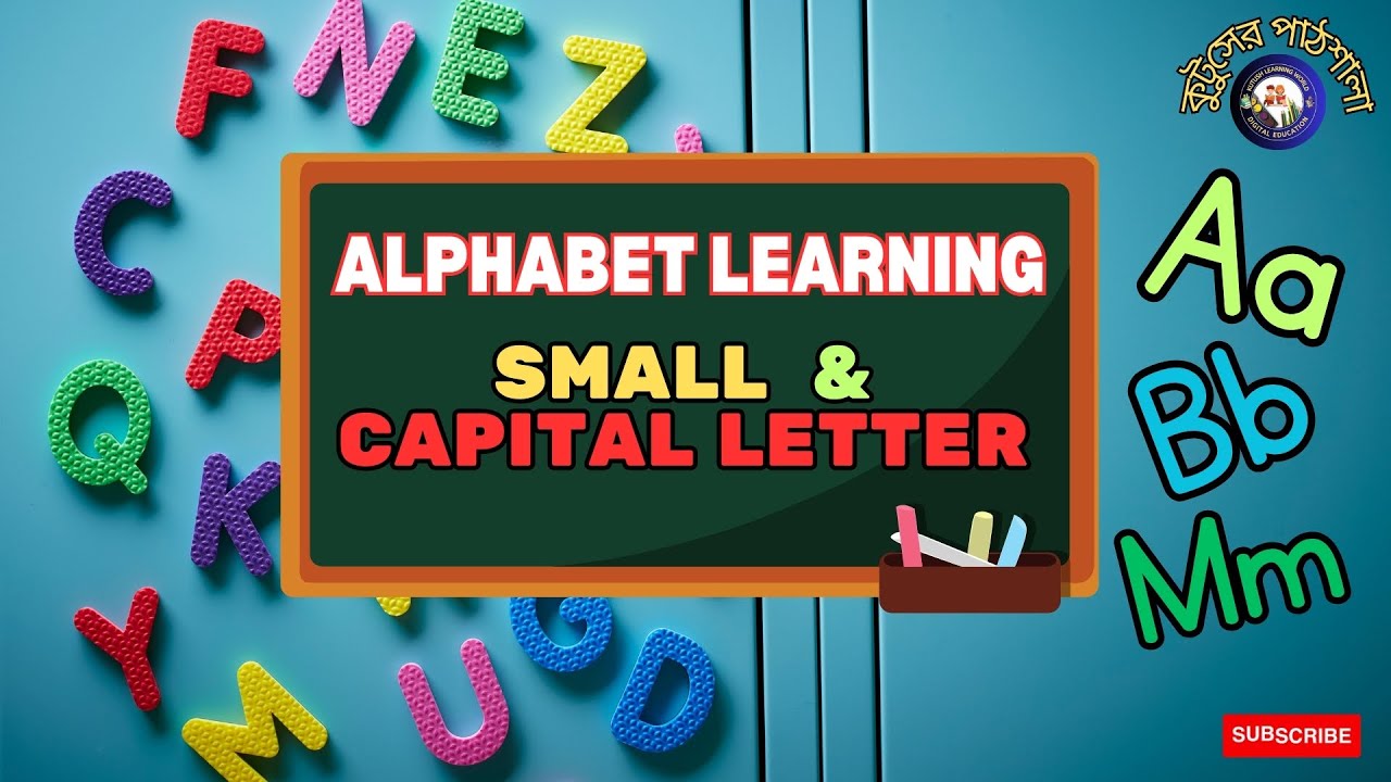 Alphabet ABCD l Small & Capital Letter | ABCD FOR KIDS & TODLERS | Pre ...