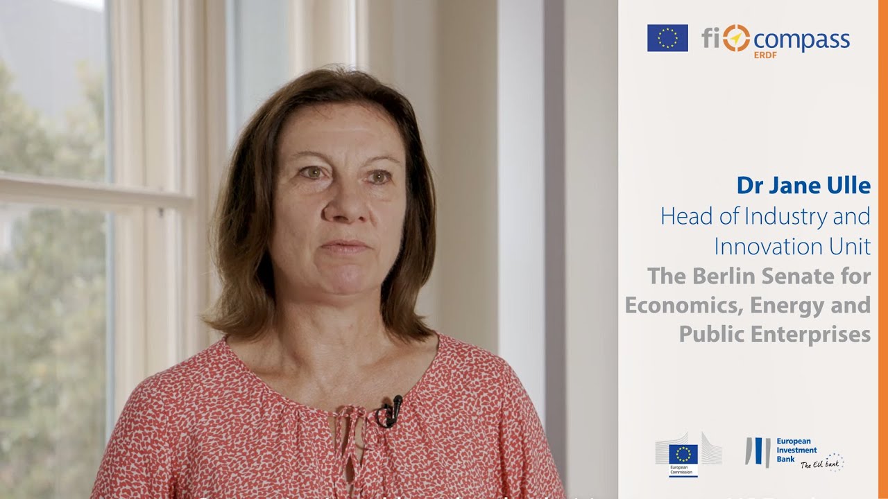 Dr Jane Ulle, Head of Industry and Innovation Unit, The Berlin Senate ...