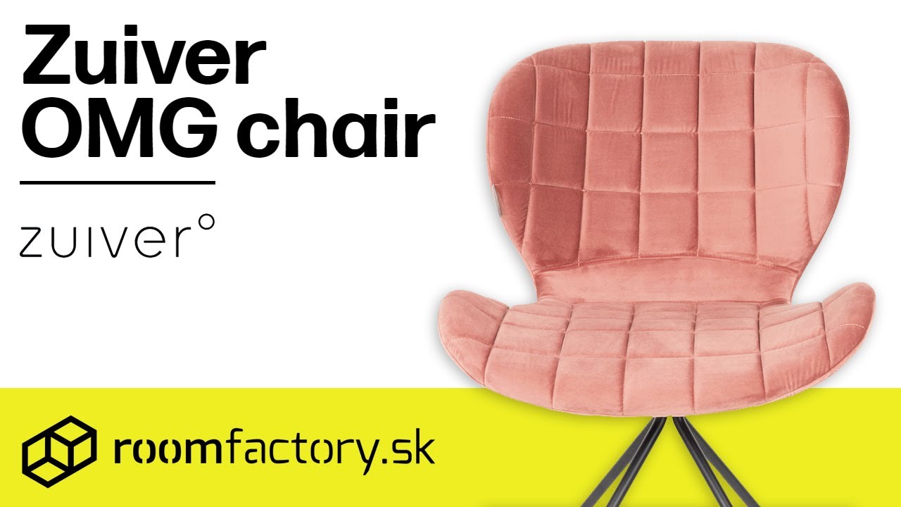 Zuiver OMG chair | ROOMFACTORY.sk | Dizajnové stoličky - YouTube