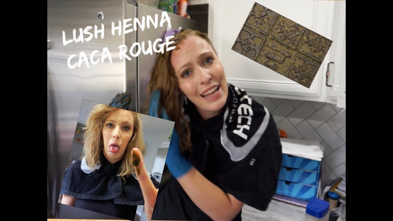 Lush Caca Rouge Henna Hair Dye - YouTube