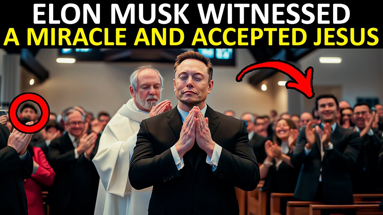 Elon Musk Witnessed A Miracle Inside The Church in Vegas, Then ...