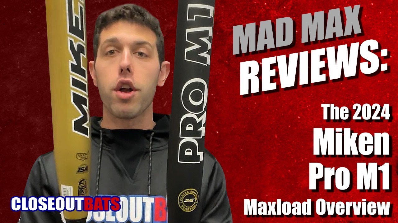 Miken PRO M1 Pearson Player Edition Maxload Slowpitch Bats USA and ...