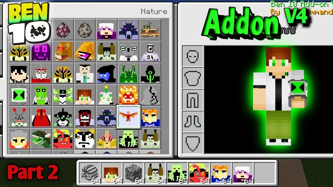 Addon Ben 10 Mod Minecraft Ben 10 | Ben 10 addon v4 | Ben 10 minecraft ...