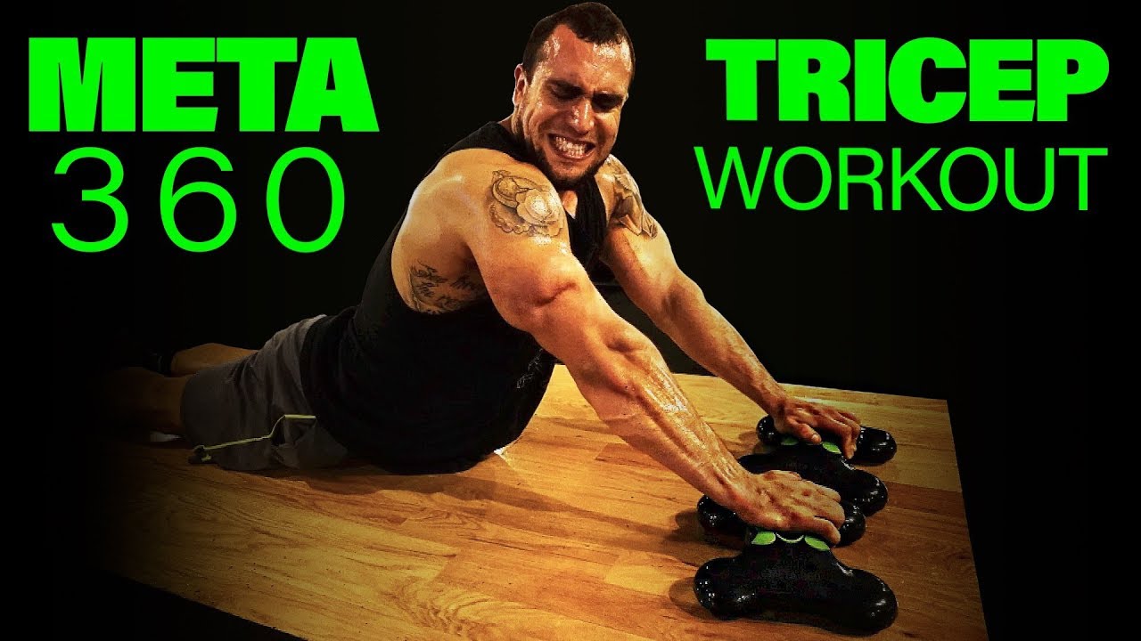 Intense 5 Minute Meta 360 Tricep Workout - YouTube