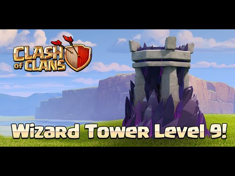 Clash of Clans - Level 9 Wizard Tower & Laboratory! (Town Hall 11 ...