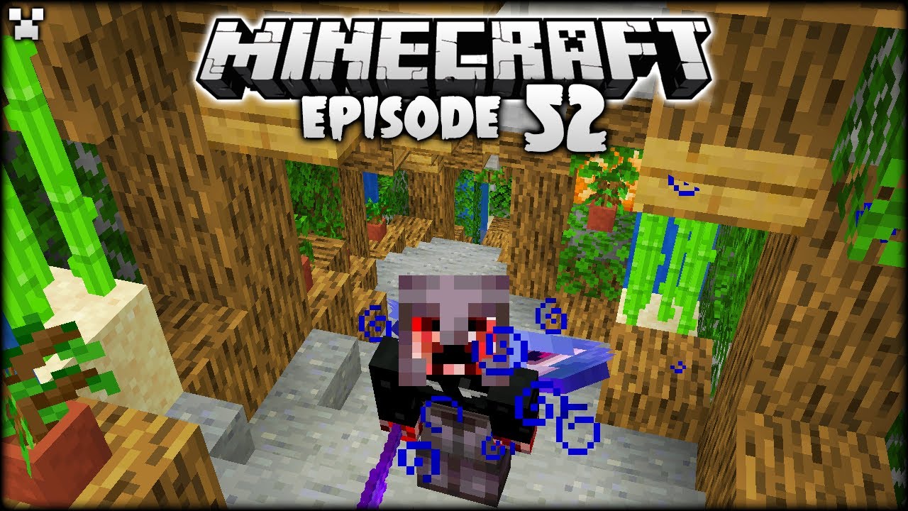 Hub Entrance Nature Tunnel! | Minecraft Survival Ep.52 - YouTube