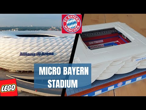 Micro LEGO Replica Of Bayern Munich Stadium For Euro 2024! - YouTube