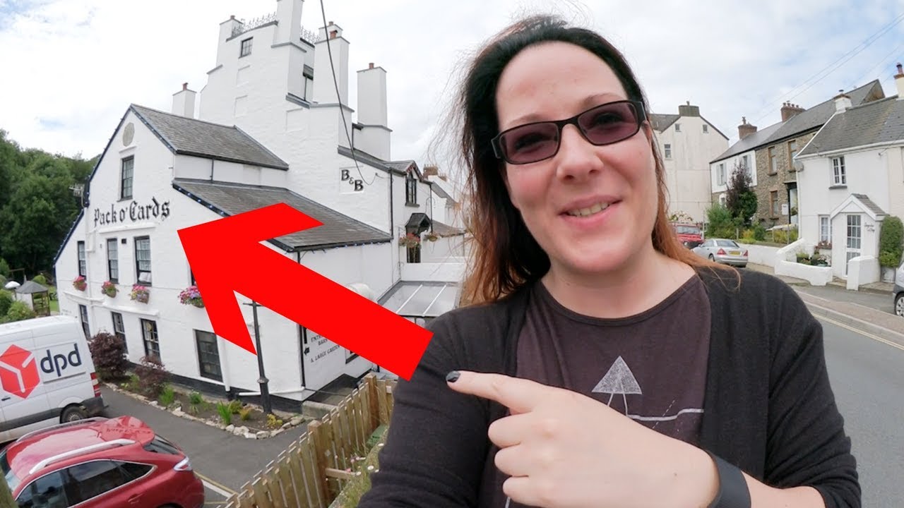 Visiting the Pack o' Cards Inn - YouTube