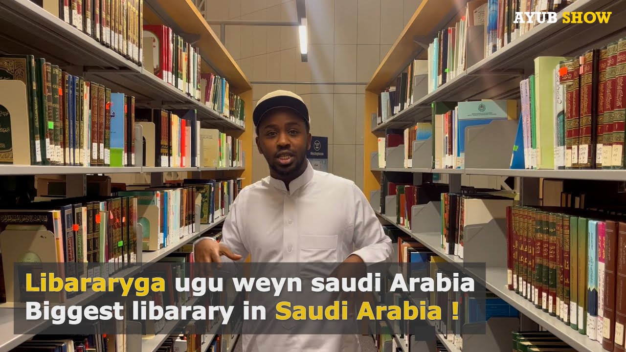 Kumanaan Buug ayaa yaala Libararygan - Biggest library in Saudi arabia ...