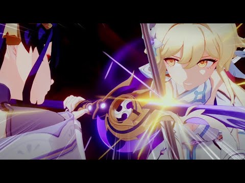 LUMINE VS RAIDEN SHOGUN FINAL BATTLE Genshin Impact CUTSCENE - YouTube