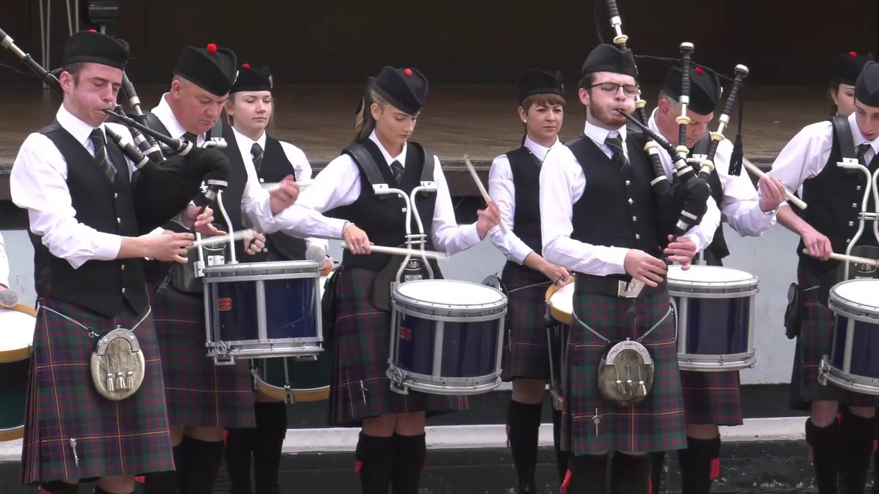 World Pipe Band Championship 2019, Edinburgh, Scottish Borders - Grade ...