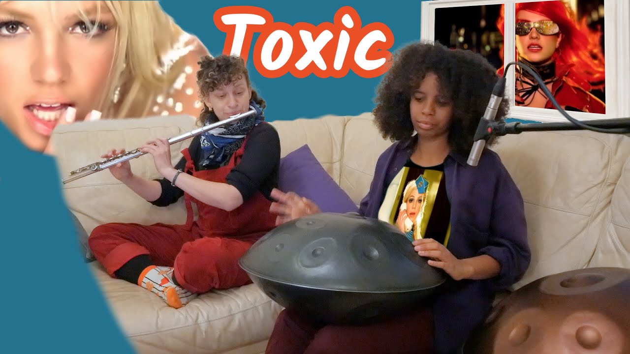 Toxic (Britney Spears) - Handpan and Flute Cover - YouTube