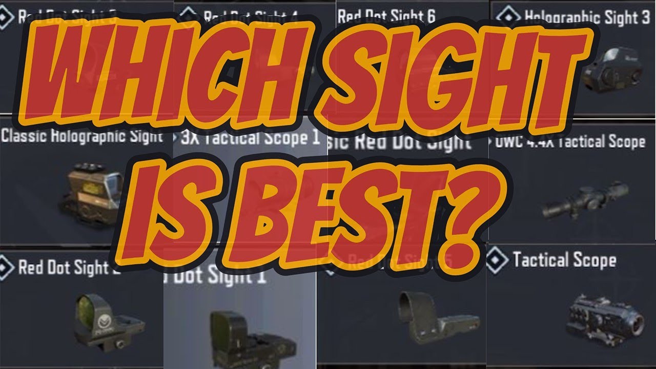 Which Sight is Best? Comparing All Assault Rifle Sights in Call of Duty ...