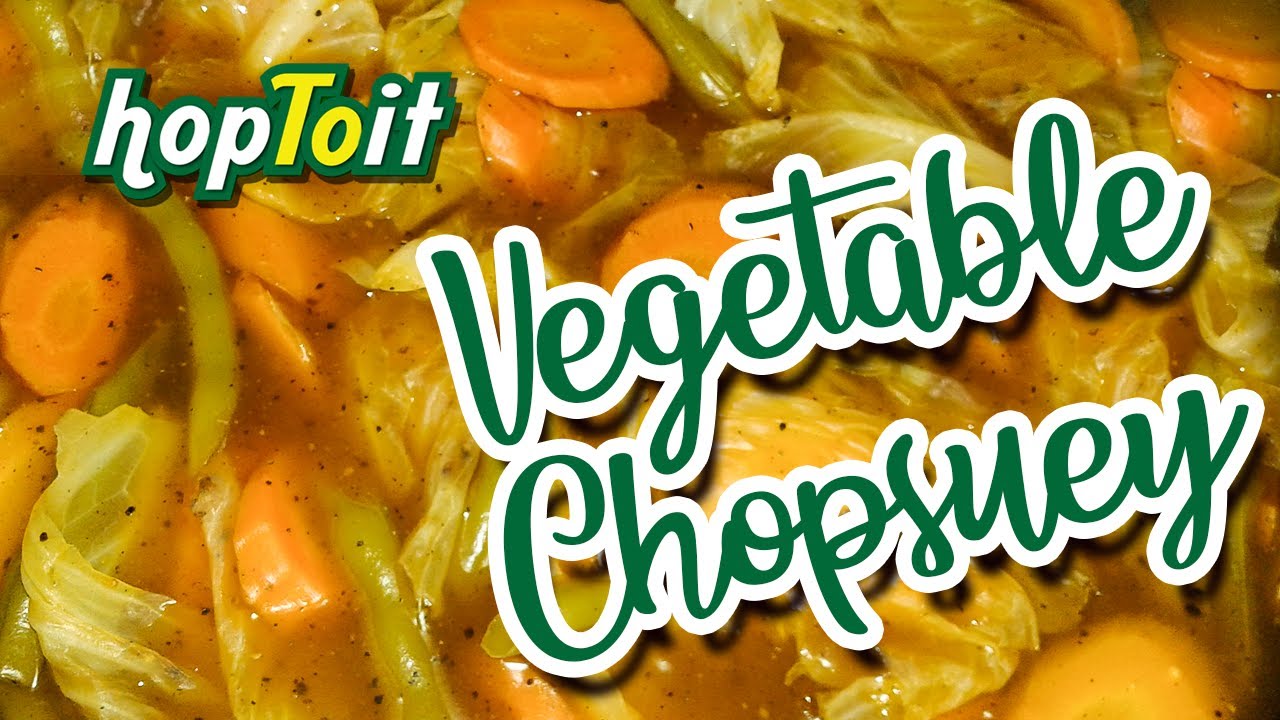 HOW TO COOK AN EASY VEGETABLE CHOPSUEY ( 2 Minutes ) - YouTube