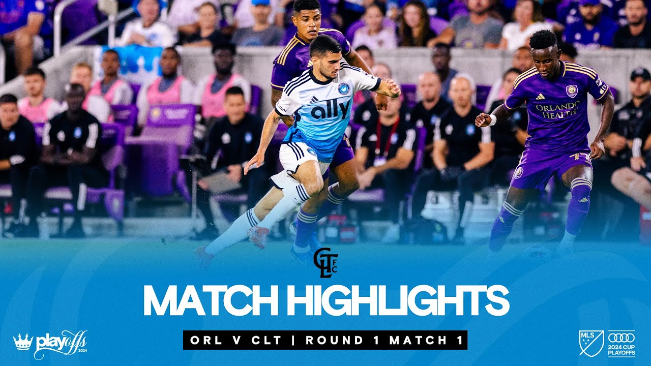 HIGHLIGHTS: Orlando City SC vs. Charlotte FC | 2024 Audi MLS Cup ...