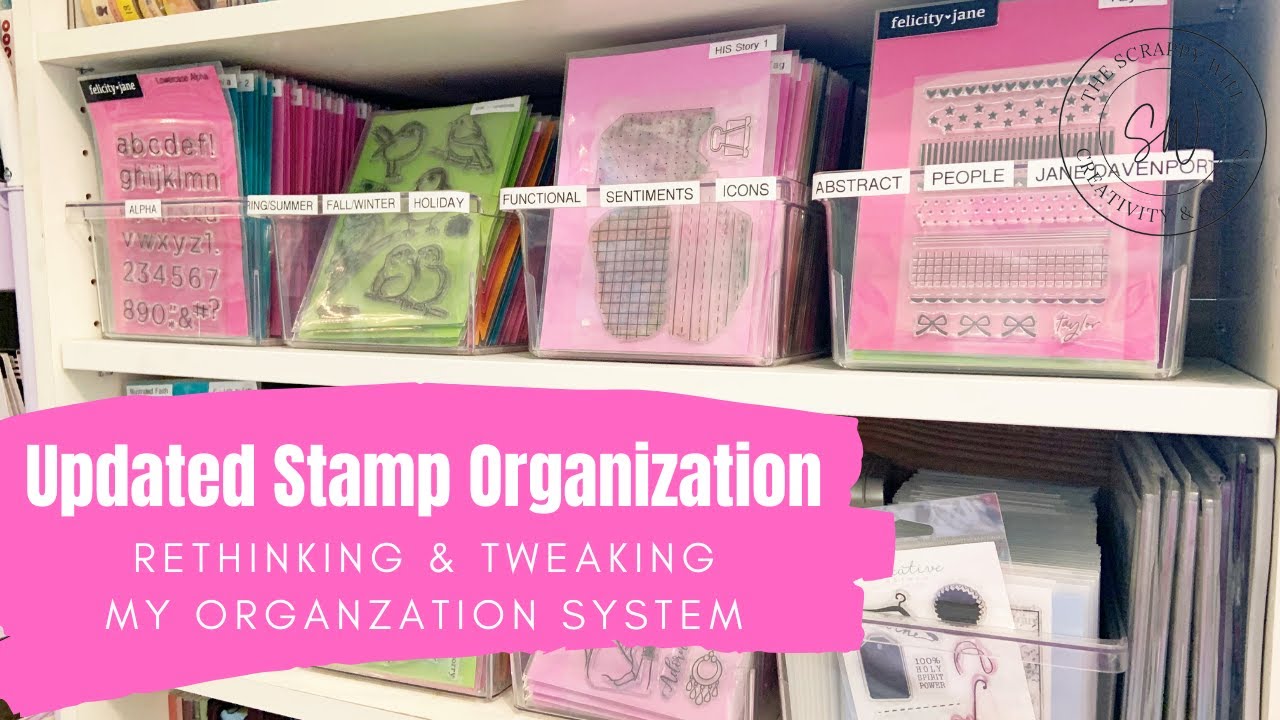Stamp Organization - Revamping My Current System - YouTube