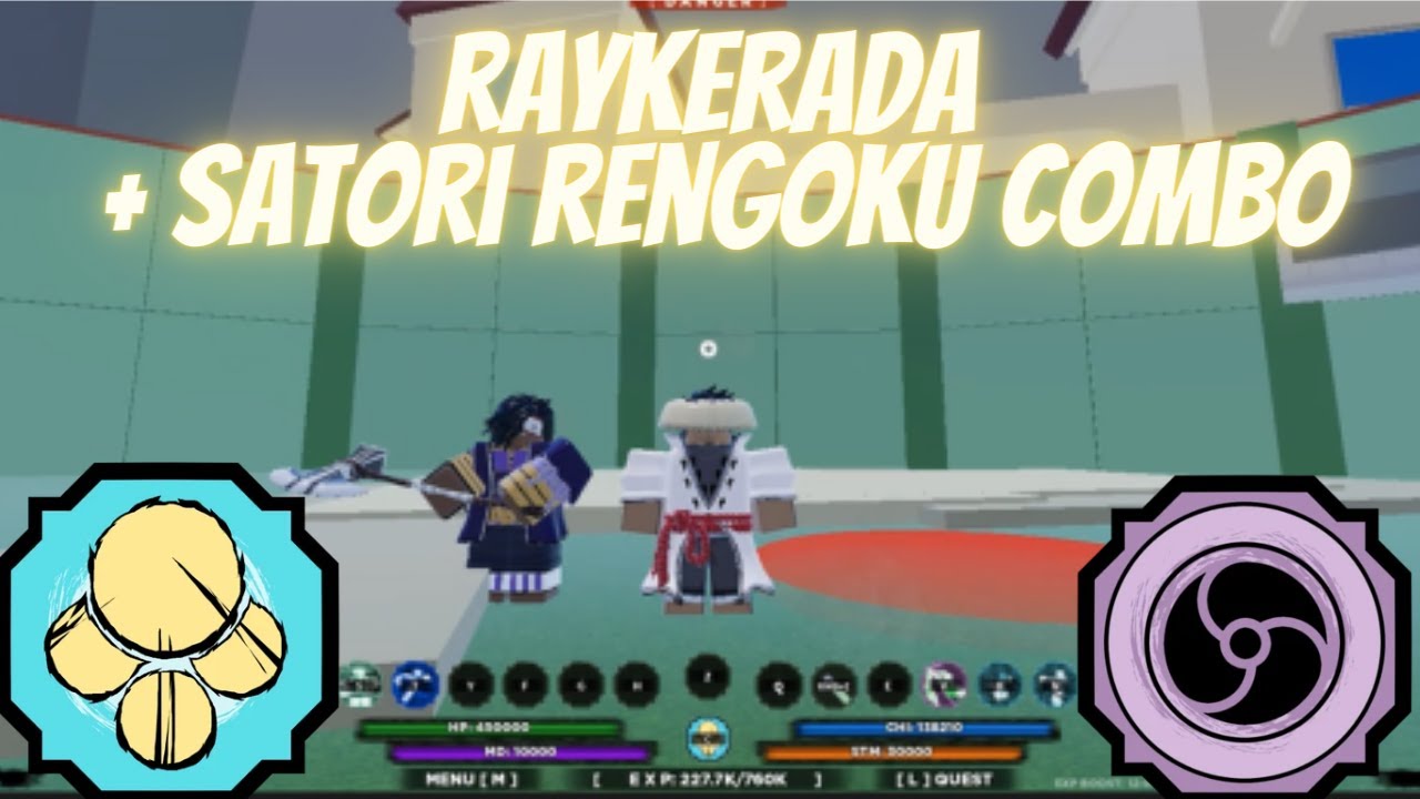 Ray Kerada + Satori Rengoku ONE SHOT Combo | Shindo Life - YouTube