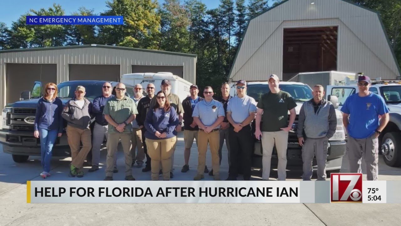NC helps Florida after Ian - YouTube