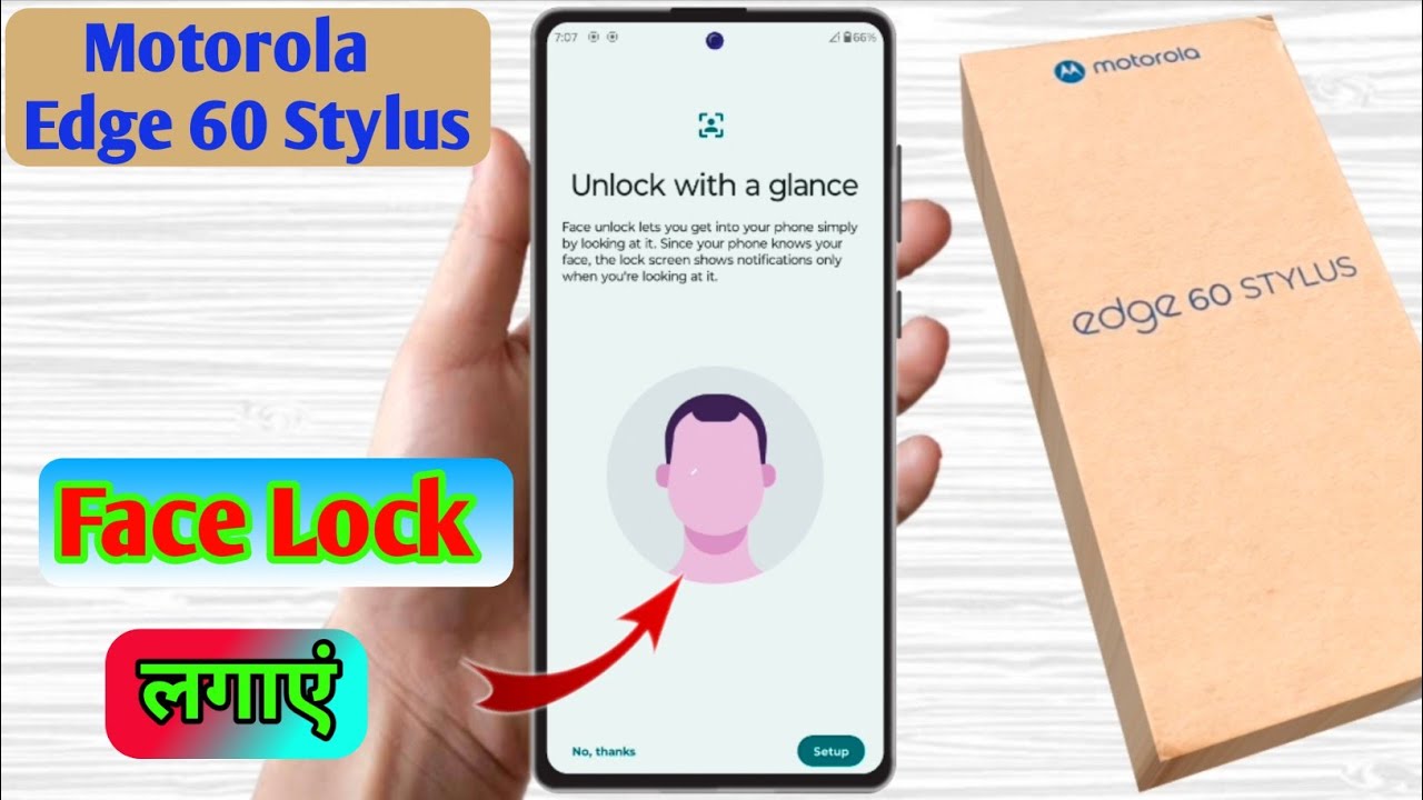 how to face lock in motorola edge 60 stylus, motorola edge 60 stylus ...