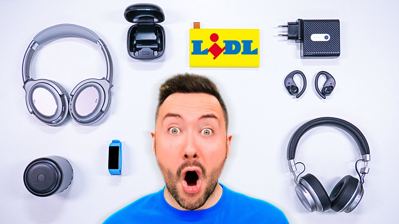 J'ai acheté 10 Produits Tech LIDL ! - YouTube