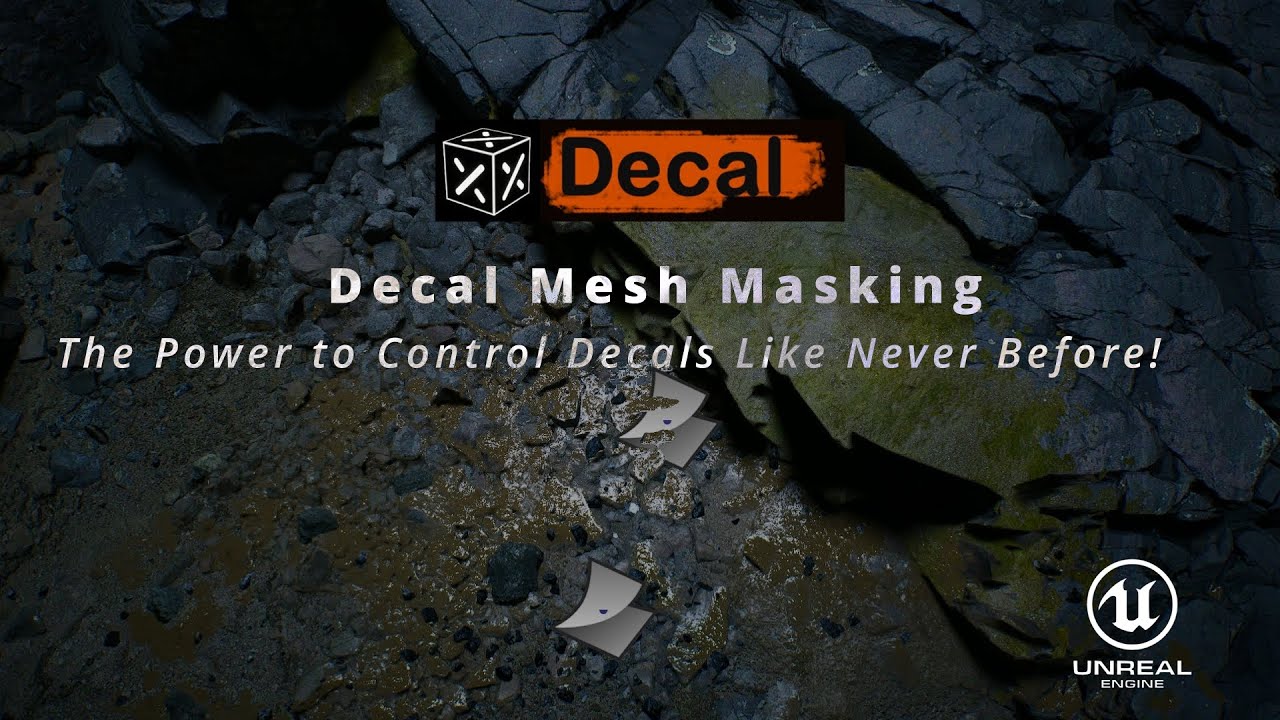 Decal Mesh Masking in UE5! - YouTube