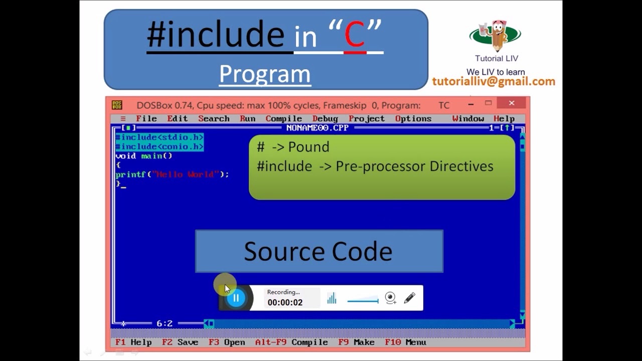 Lecture 520 Preprocessor Directives In C Program English Lecture Youtube 2646