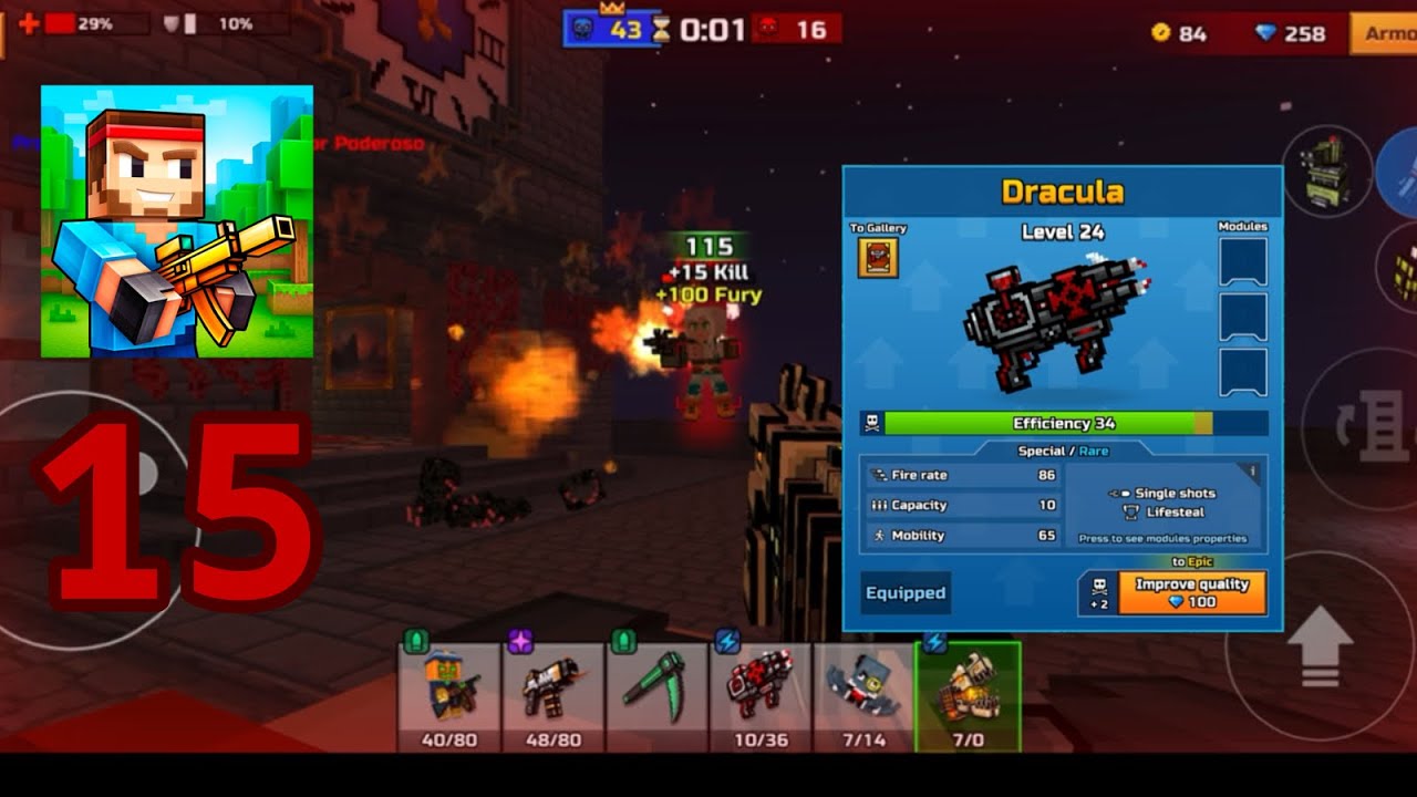 Pixel Gun 3D - Gameplay Walkthrough Part 15 - YouTube