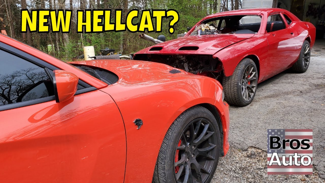 Building a Dodge Hellcat Part 6 and buying another Hellcat - YouTube