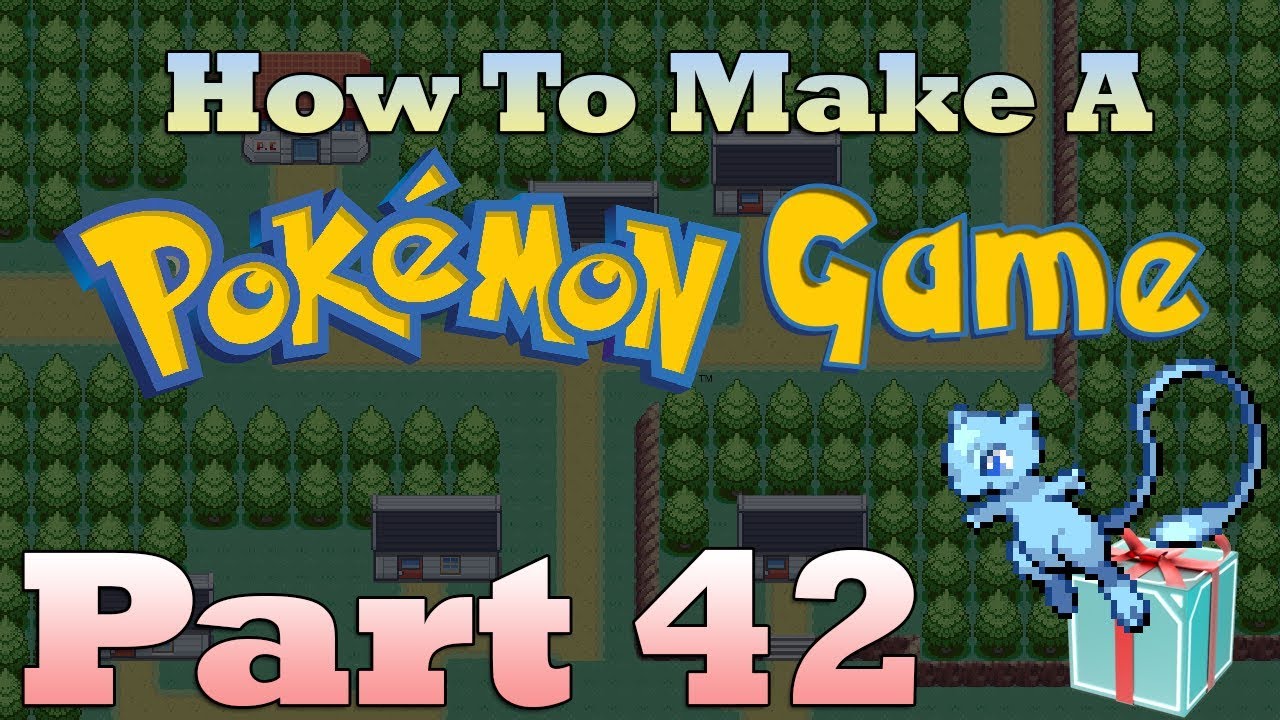 How To Make a Pokemon Game in RPG Maker - Part 42: Mystery Gift - YouTube