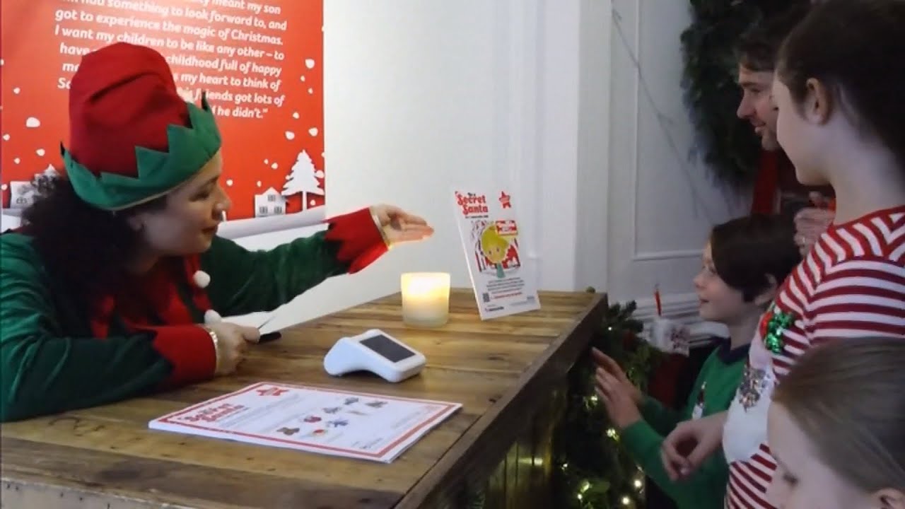 Instead of a present for yourself - give a secret Santa gift to a needy family this Christmas ...