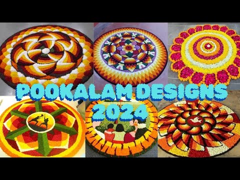 First Prize Winning Onam Pookalam Most Popular Competition Designs ...