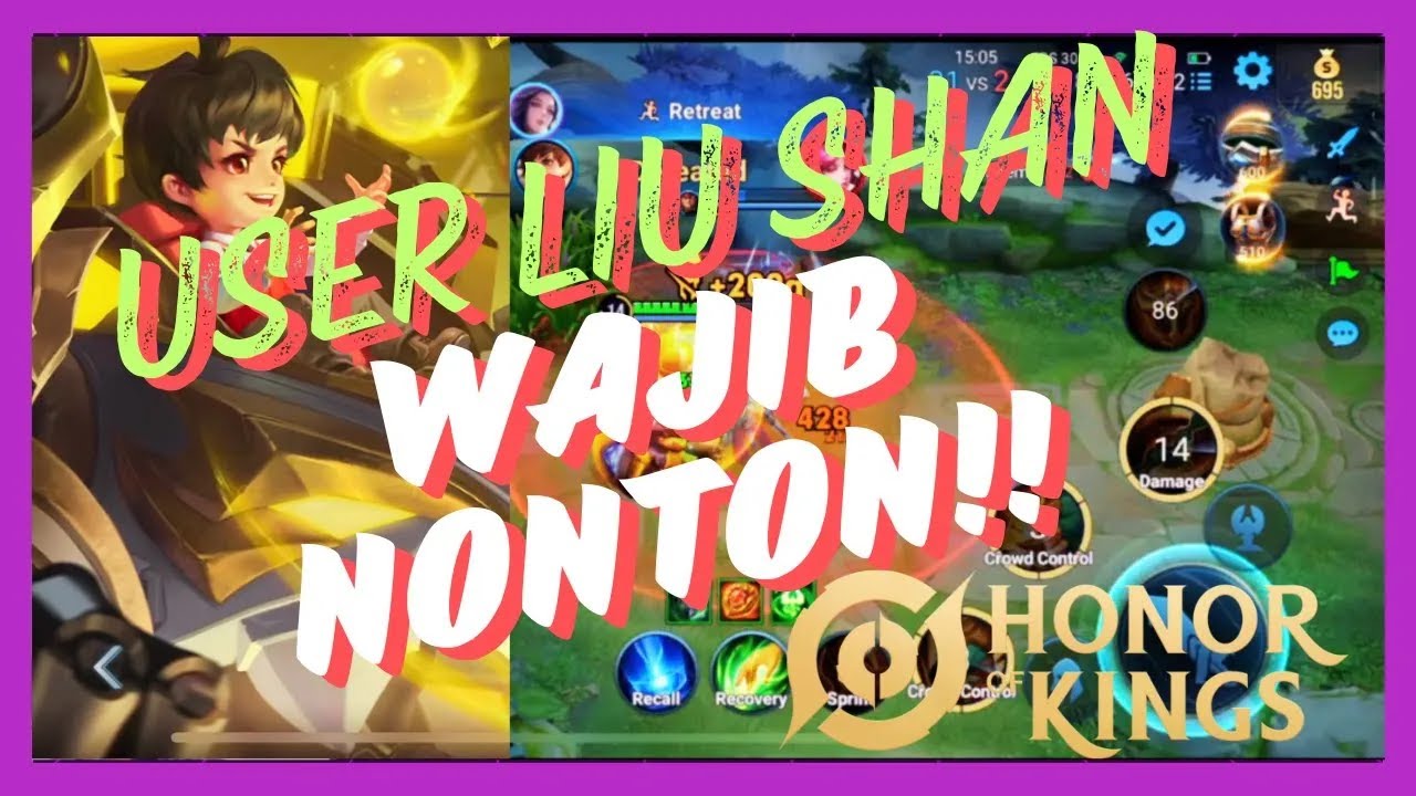 BIAR PADA TAU ALESAN LIU SHAN HERO OP | HONOR OF KINGS - YouTube