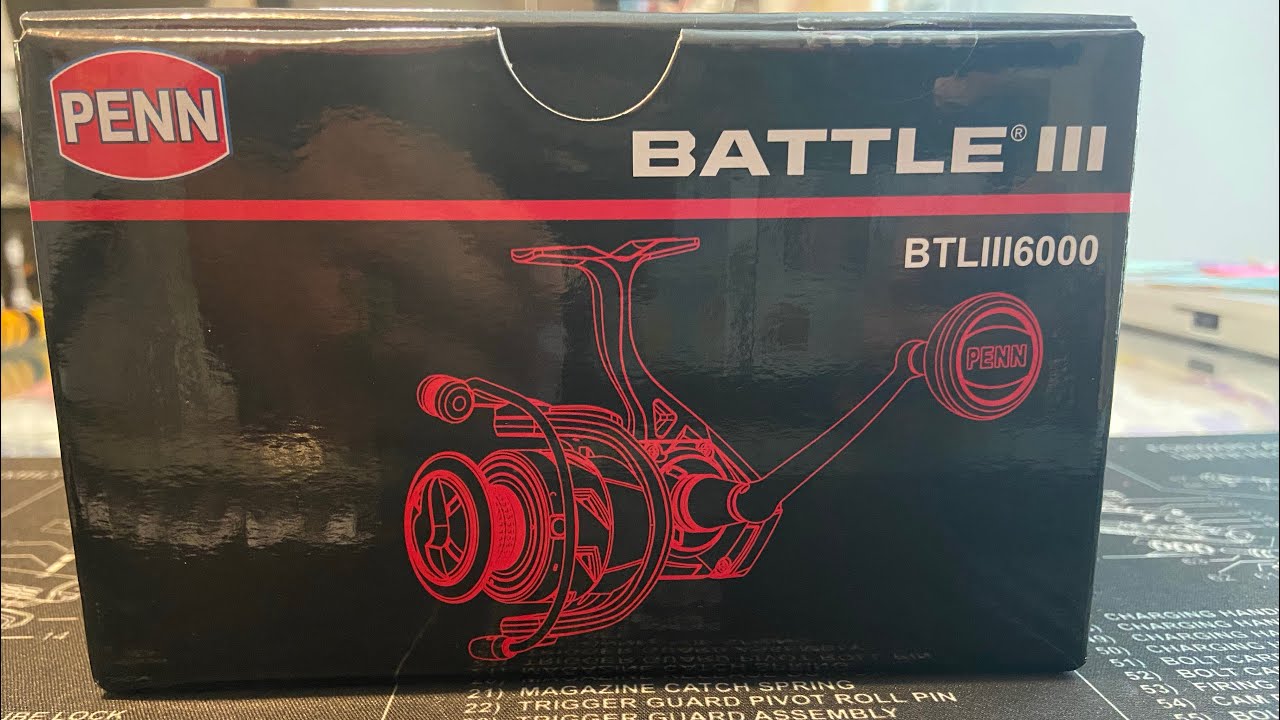 Penn Battle III 6000 - YouTube