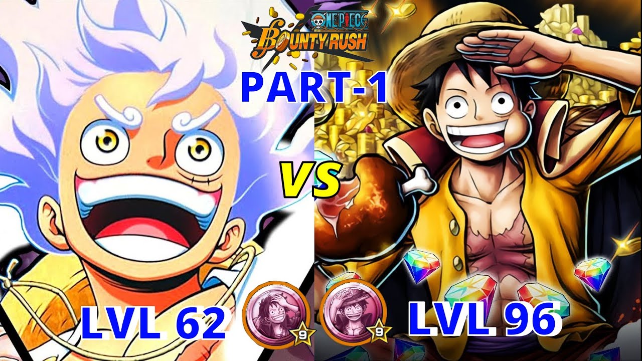 GEAR 5 LUFFY VS EX LUFFY OPBR || DO OR DIE MATCH || PART-1|| ONE PIECE ...