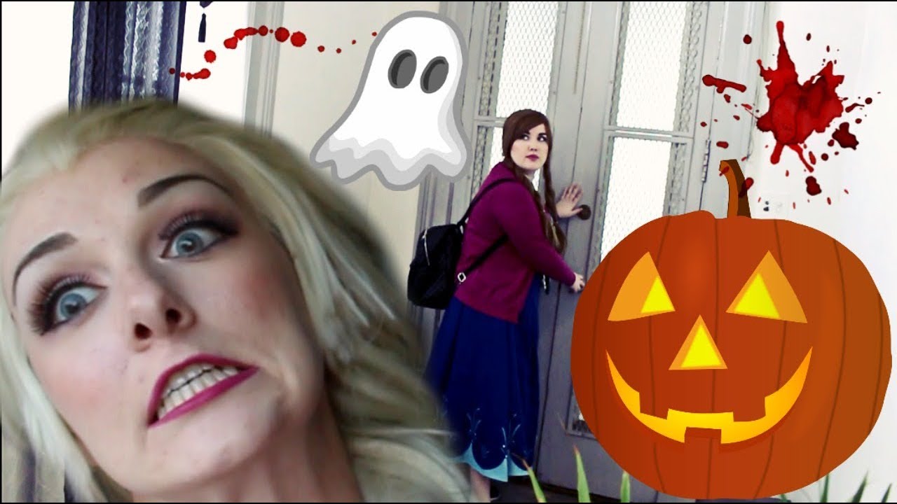 ELSA'S NEW *SCARY* HAUNTED HOME | FROZEN - YouTube
