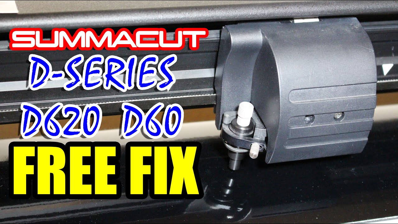 SummaCut D60 Not Working | Skipping Not Complete Cutting | Summacut D ...