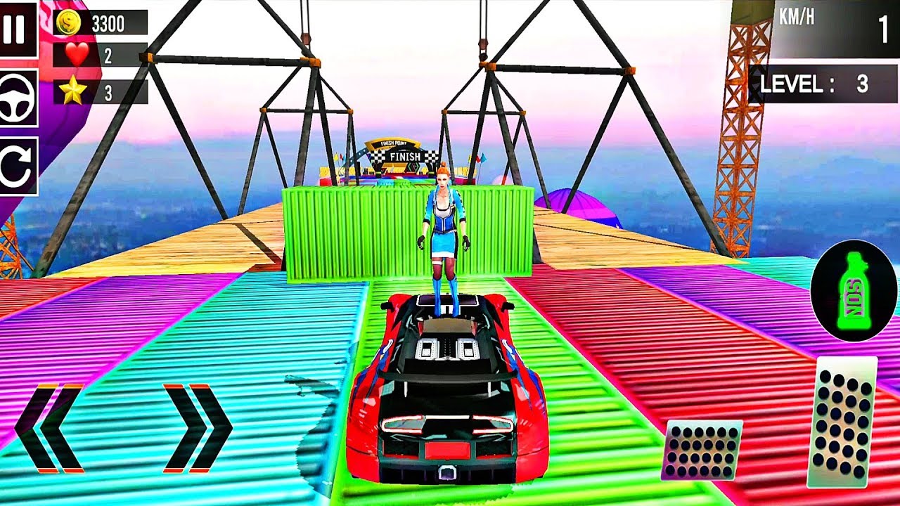 Ramp Stunt Car Racing Games- Car Stunt Games 2019 |Impossible Car ...