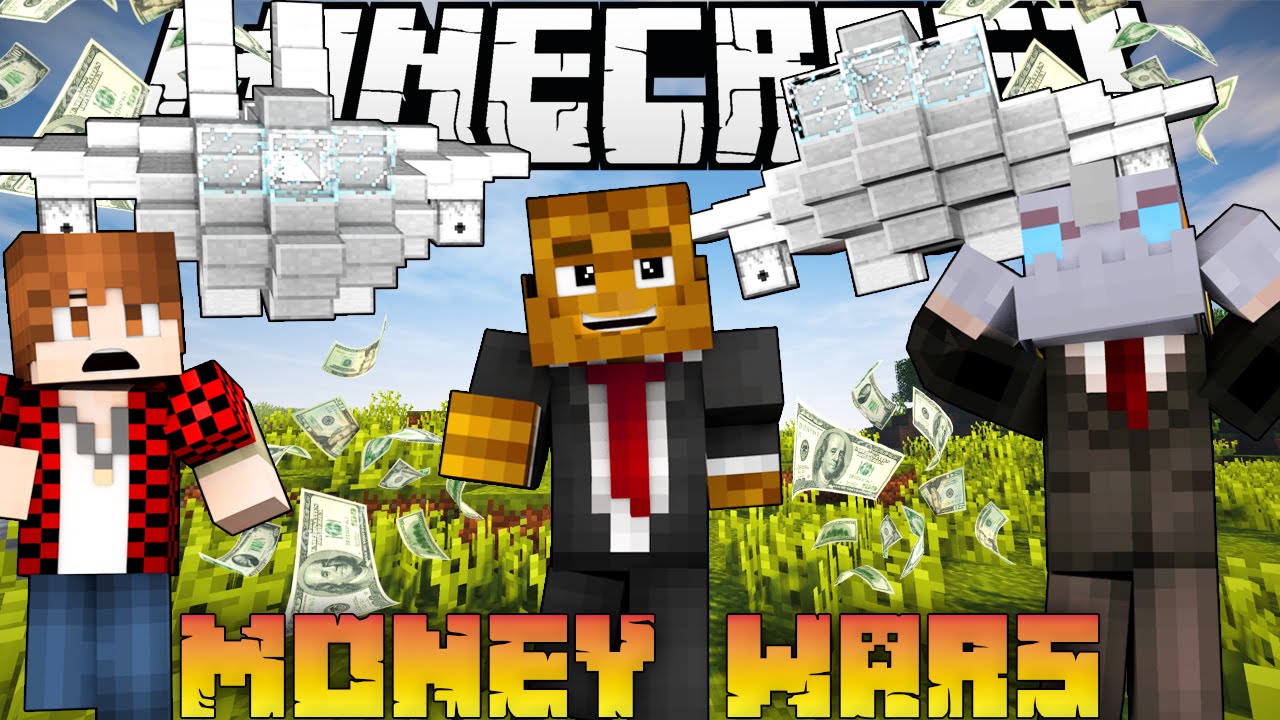 Minecraft MONEY WARS "SNEAKY SPY ATTACK" #2 w/ BajanCanadian & Nooch ...