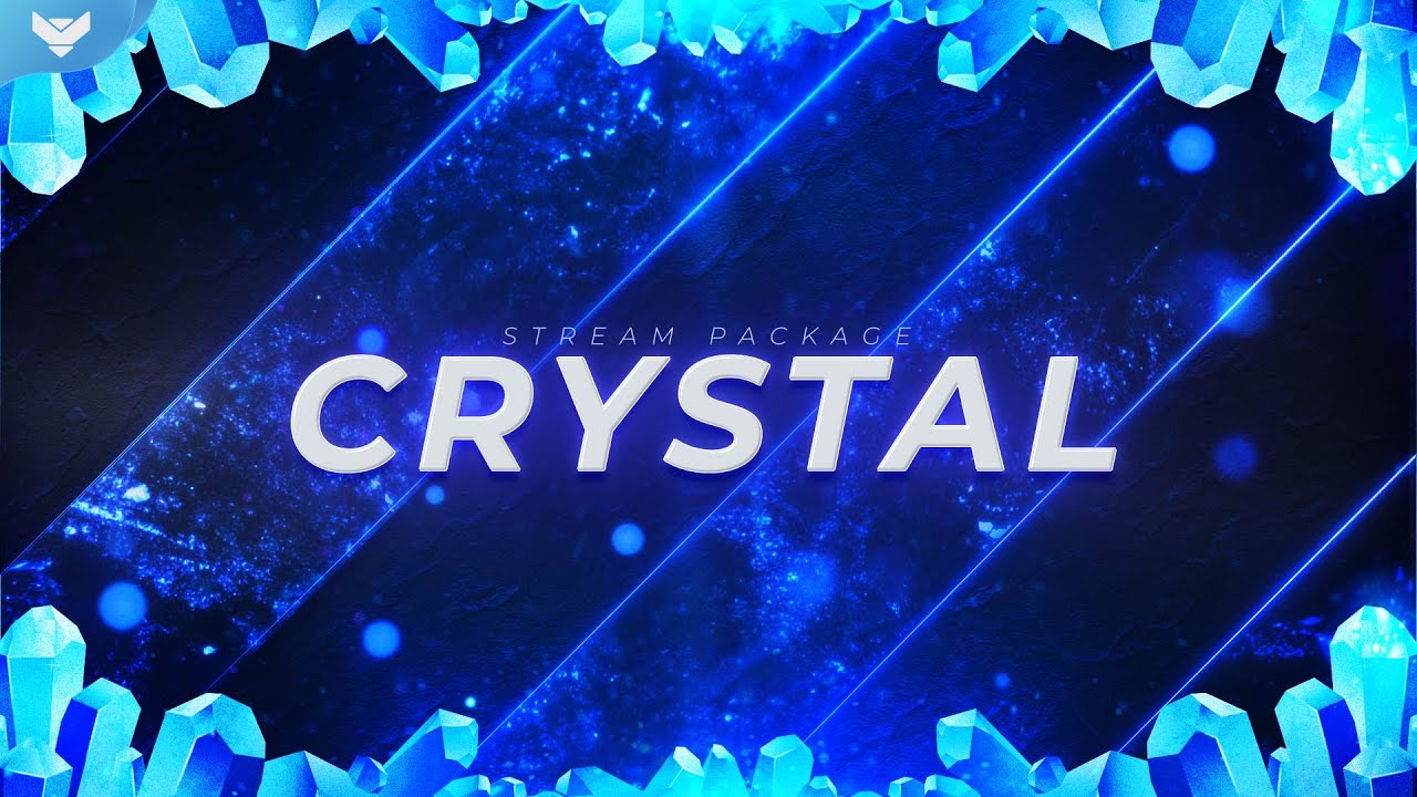 StreamSpell | Crystal Stream Package │ Twitch Overlays for OBS Studio ...
