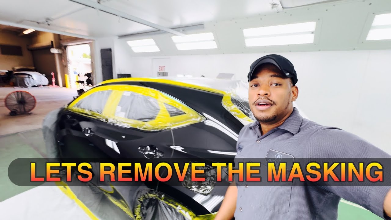 HOW TO BEST REMOVE MASKING TAPE - YouTube