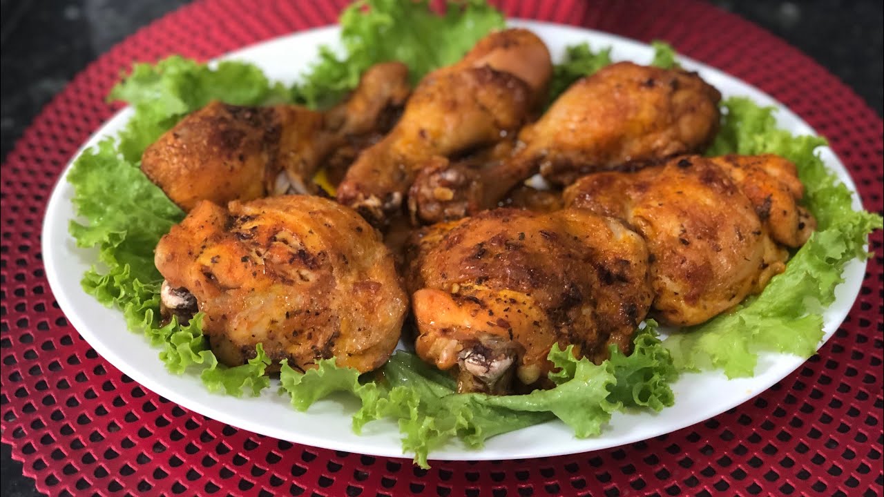 FRANGO ASSADO SUPER CORADO!!! RECEITINHAS COM AMOR ️ - YouTube