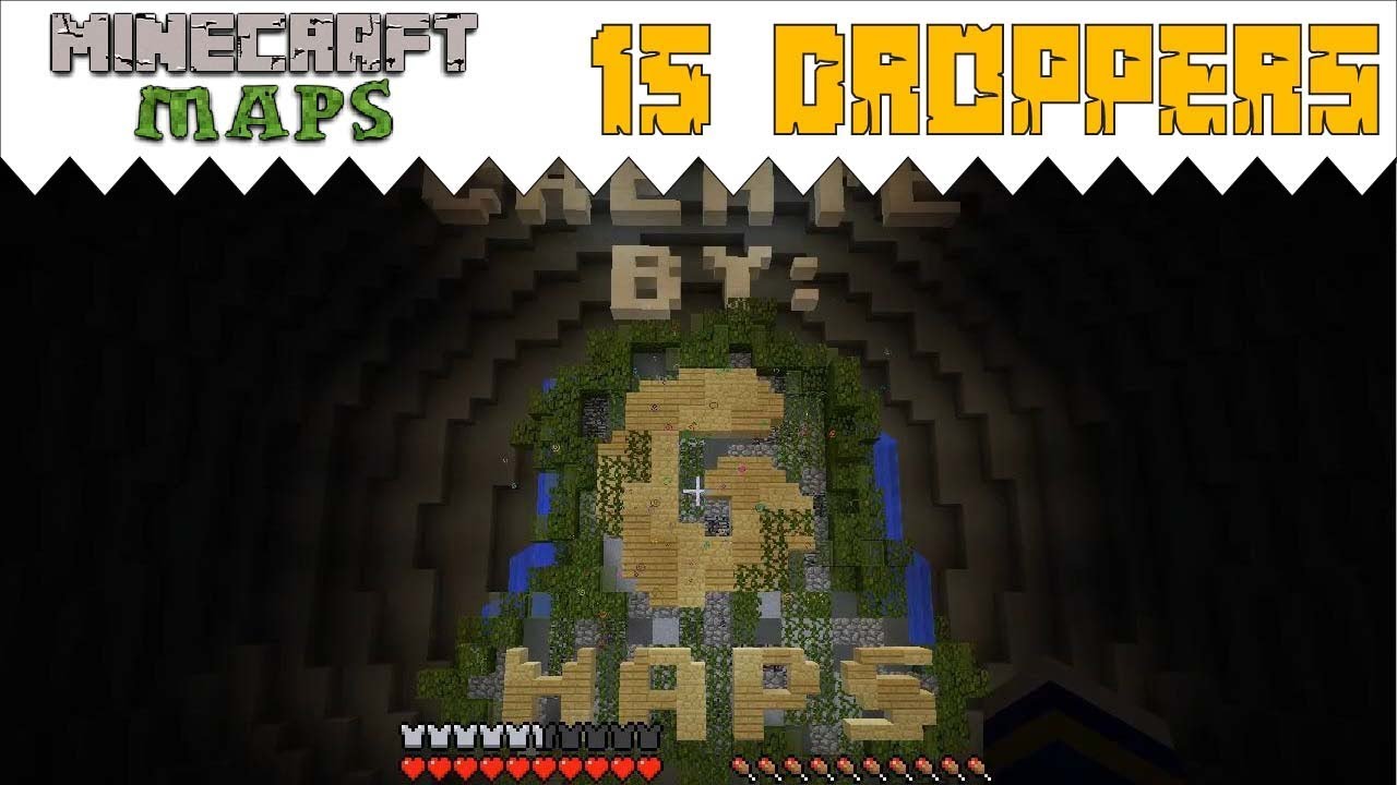 Minecraft Maps - 15 Droppers - YouTube