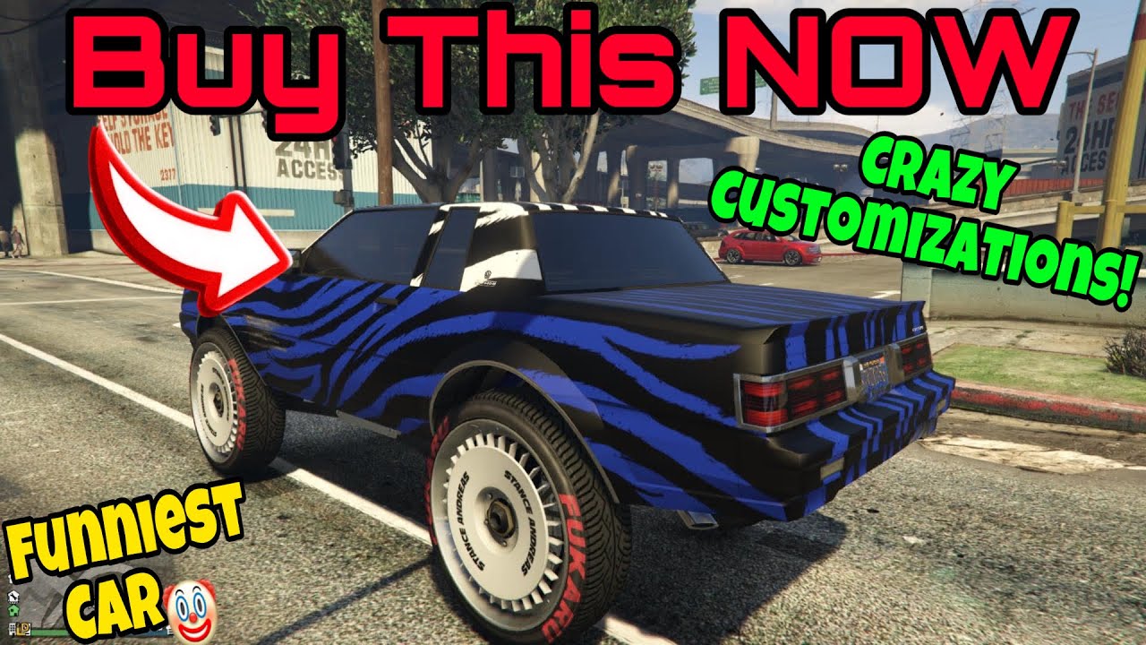 funniest And Most CRAZY Car In gta 5 online 2021 - YouTube