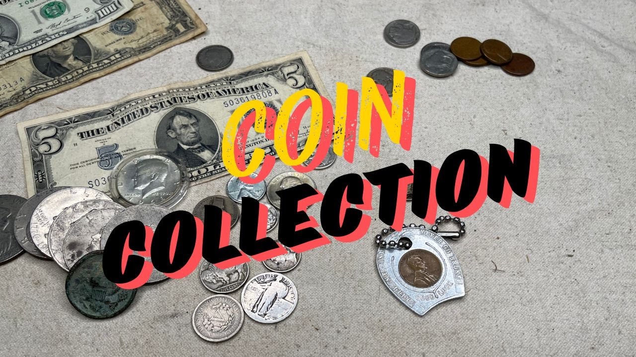 Coin Collection with some nice finds. Old Silver and currency. - YouTube