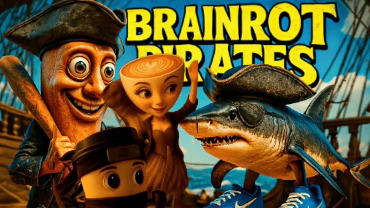 BRAINROT PIRATES Official Music Video - YouTube