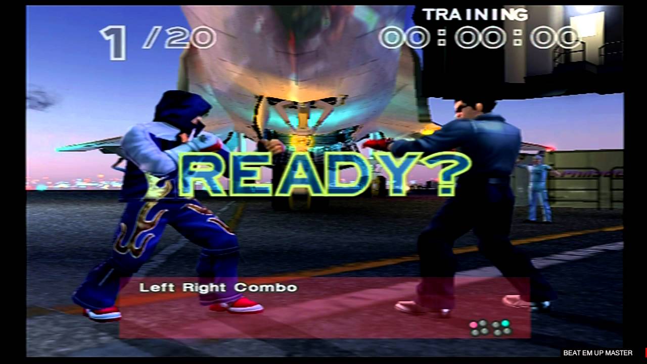 Tekken 4 Jin Training Mode PS2 Gameplay - YouTube